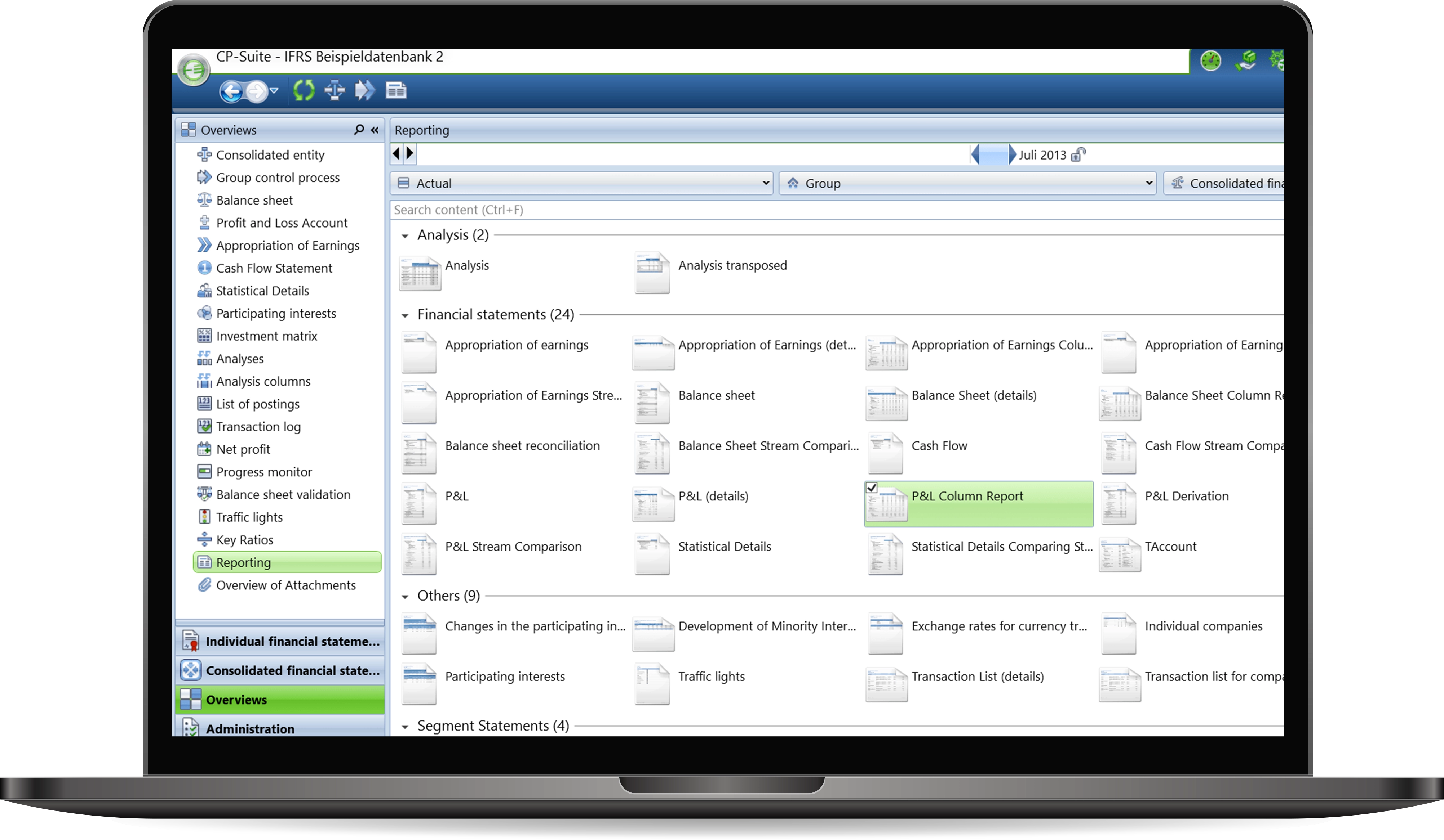 Financial Consolidation Software Solutions | Corporate Planner